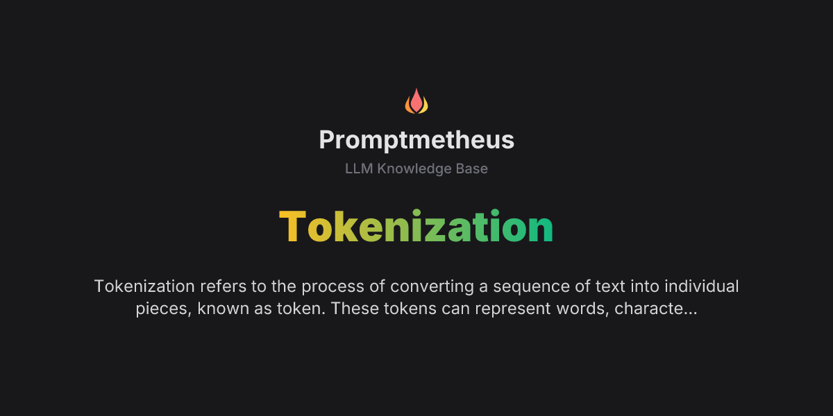 Tokenization Llm Knowledge Base