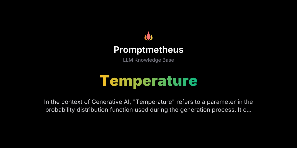 Temperature | LLM Knowledge Base