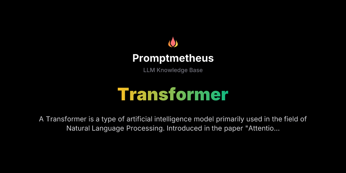 Transformer Llm Knowledge Base